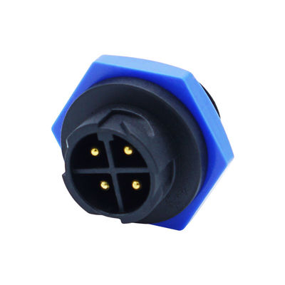 M16 IP67 Self-locking Male Panel Mount Waterproof Outdoor LED Light ...