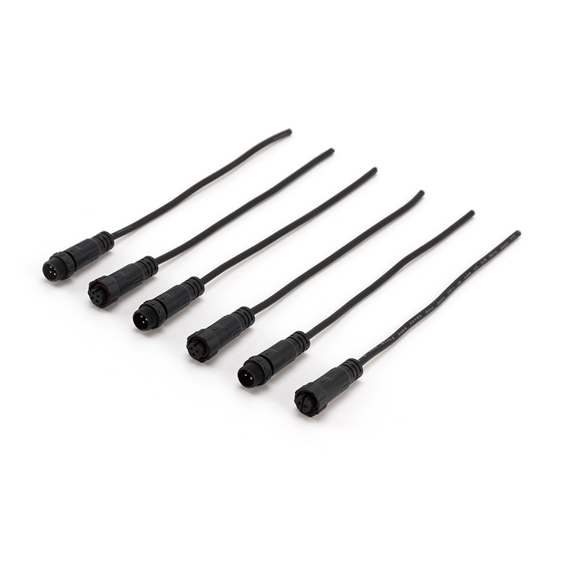 Copper 2 Pin Waterproof Electrical Connector PA66 IP67 For Aviation