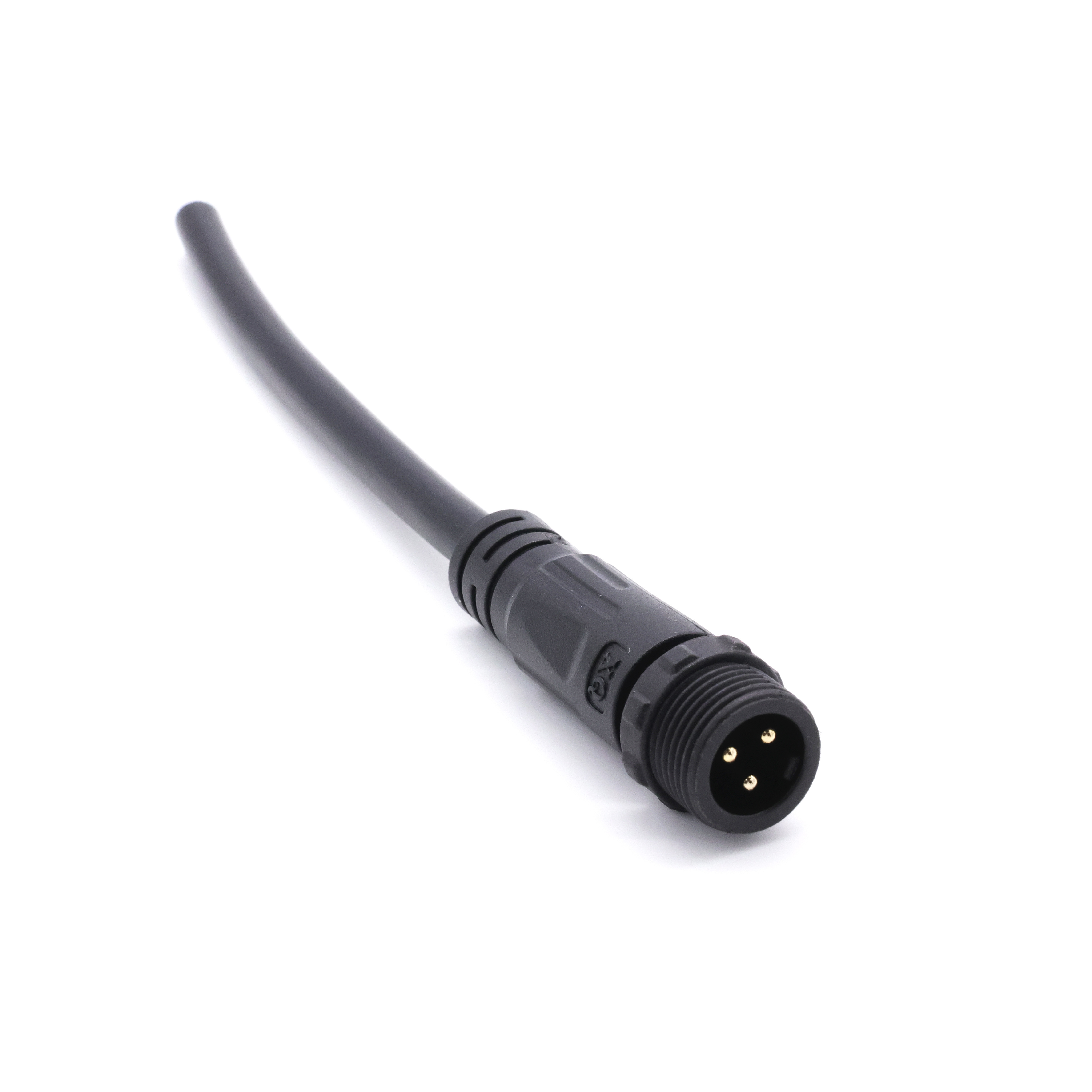 Wire Use Screw Waterproof Connector M13 IP67 Male Female For Led Lights
