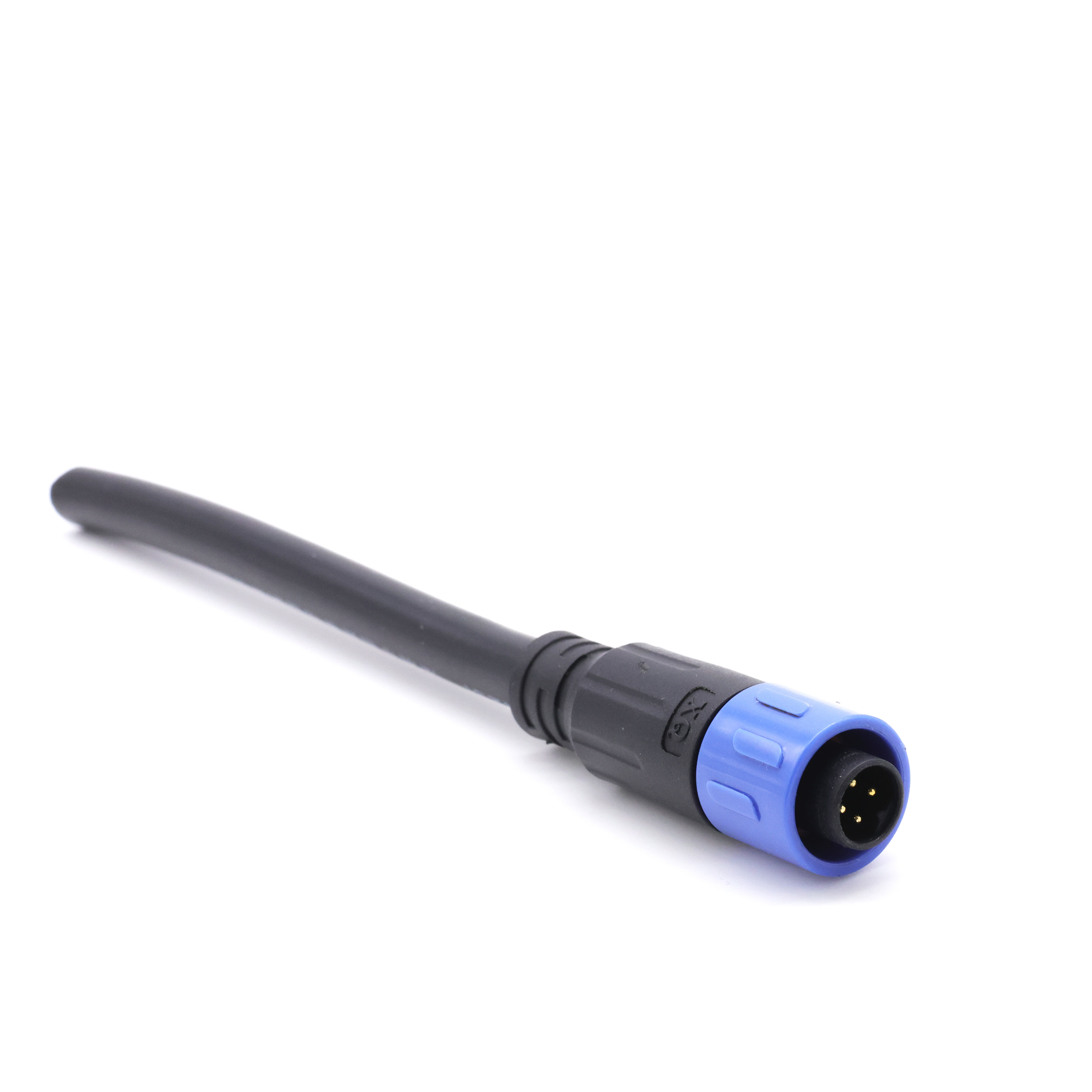 Customized Length IP67 Waterproof Connector Screw/Self-Locking Type